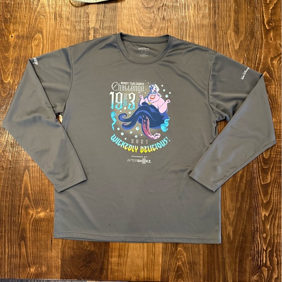 Disney | Shirts | Rundisney 22 Two Course Challenge Wickedly Delicious ...